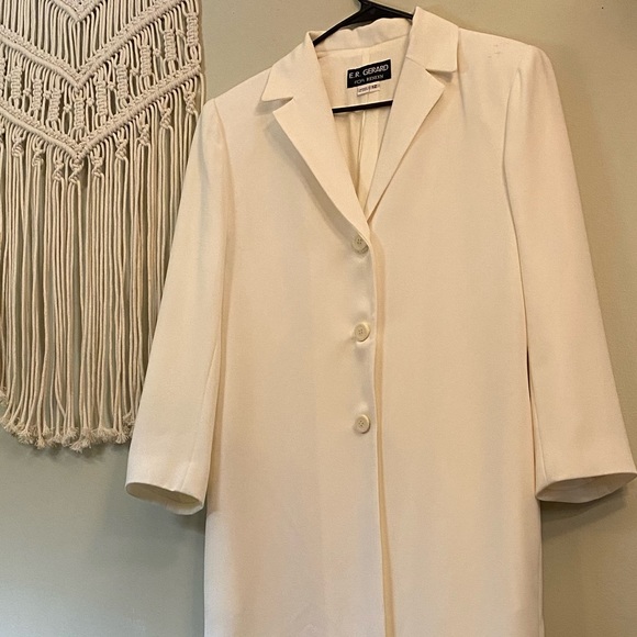 E R Gerard | Jackets & Coats | Vintage E R Gerard For Renlyn Ivory ...